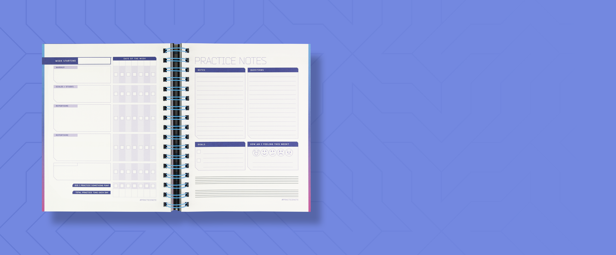 Practice Note - The Practice Notebook For Musicians